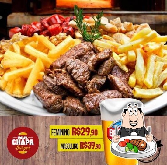 Menu em Na Chapa Burger restaurante, São Leopoldo