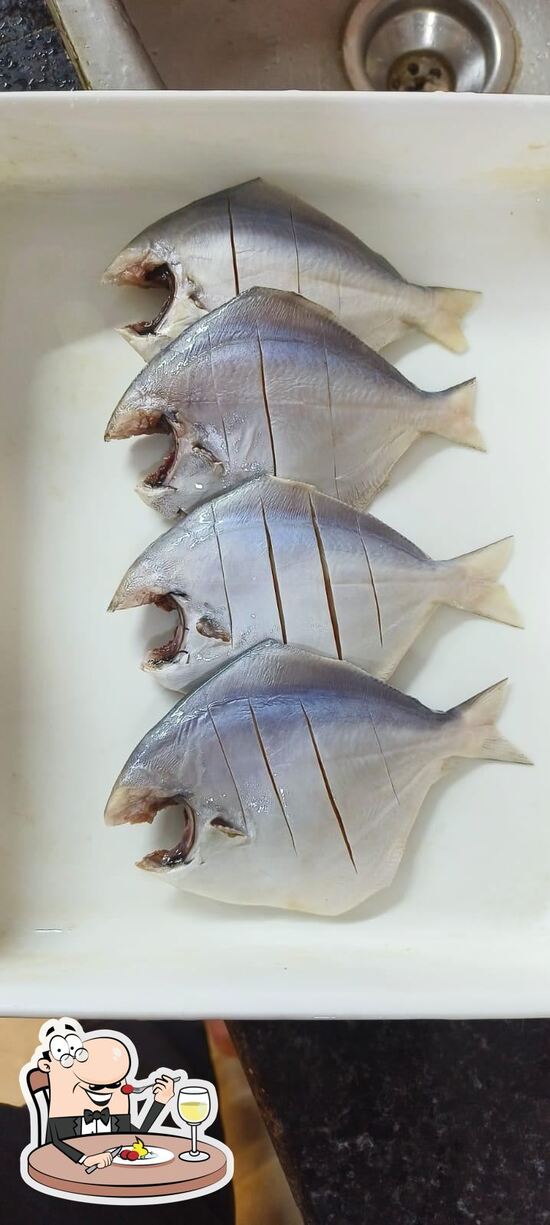 Menu at Kolkata fresh fish, Noida