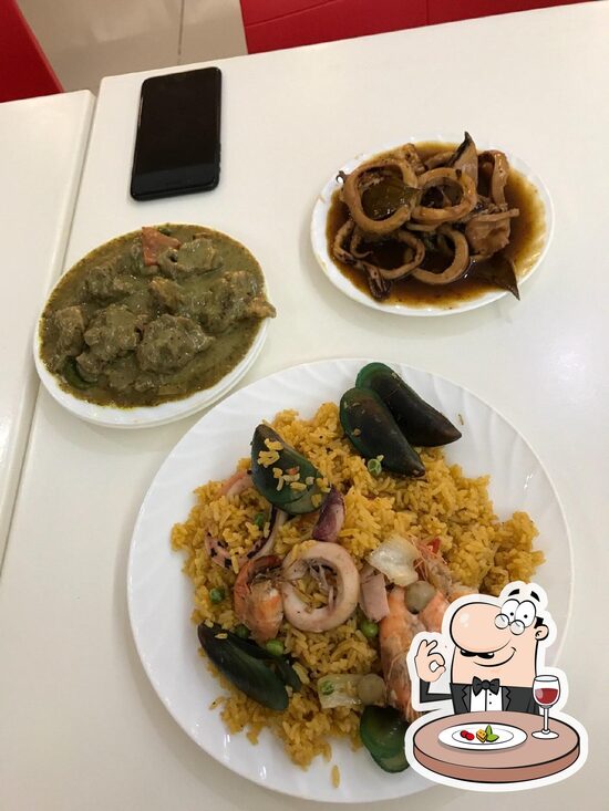 Menu at Queen Bee restaurant, Cotabato City