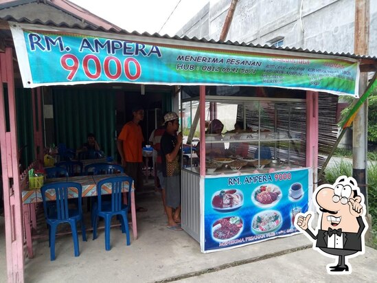 Menu at Rumah Makan Ampera 9000 restaurant, Kampung Rempak