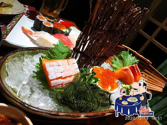 Menu at TENGU Japanese Dining restaurant, Ho Chi Minh City