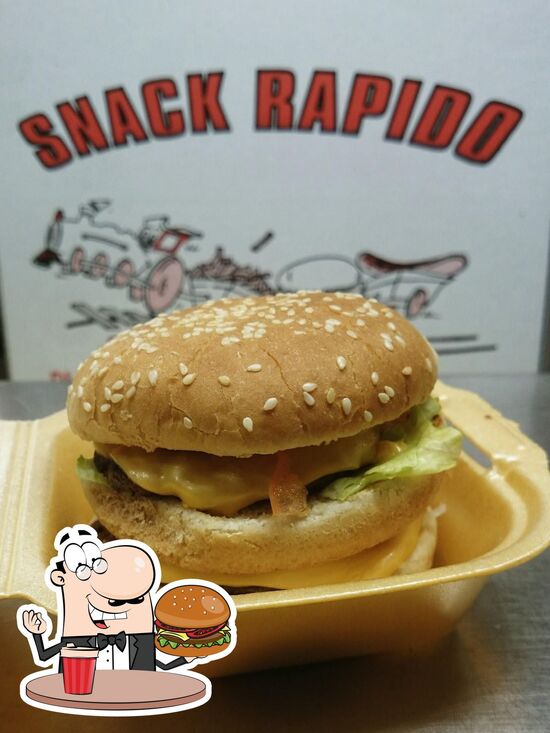 Menu at Snack Rapido restaurant, Privas