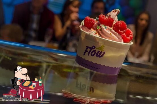 Menu at Flow Frozen Yoghurt, Blankenberge