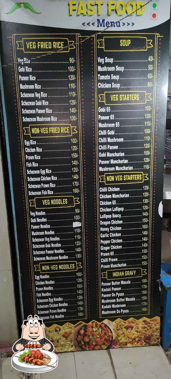 GREEN CHILLI FAST FOOD, Chennai - Restaurant menu, prices and reviews