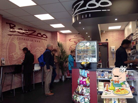 Menu at BeeZoo cafe, Dartford, 3 Station Approach