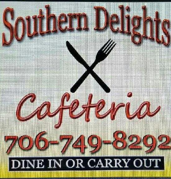 Menu at Southern Delight Cafeteria, Eatonton
