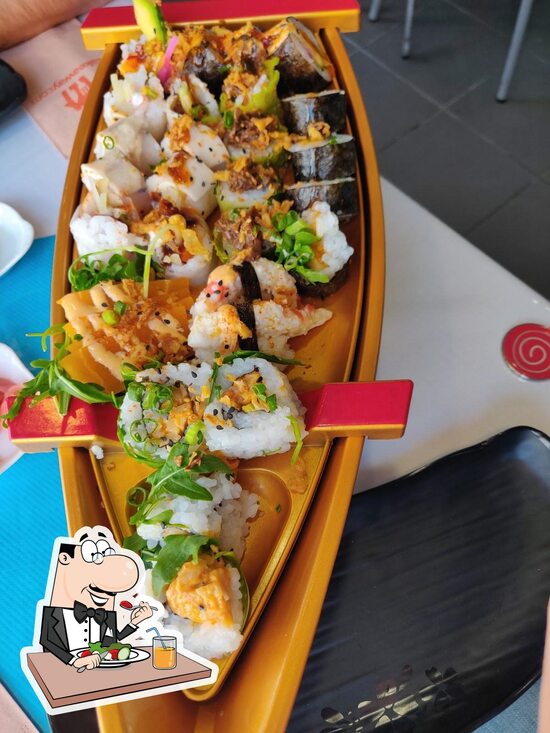 Menu at Vegan Sushi House restaurant, Lisbon
