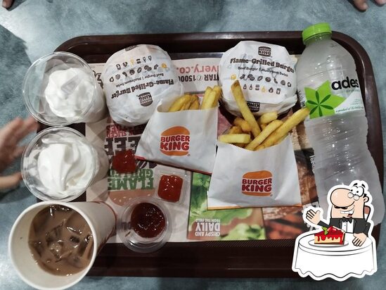 Menu at Burger King Rest Area KM19 restaurant, Bekasi Regency