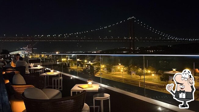 Menu em ICON Bar & Rooftop, Lisboa